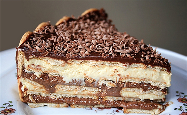 Pavê de Brigadeiro com Sorvete e Bis - Como Fazer Brigadeiro